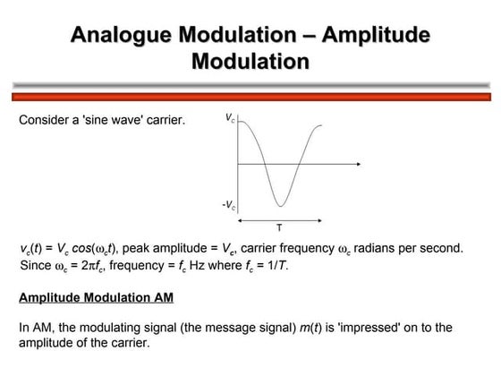 Generation of SSB and DSB_SC Modulation | PPTX | Digital Audio ...