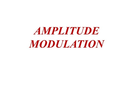 Comparative Study and Performance Analysis of different Modulation ...