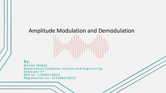 Noise In Communication System Ppt