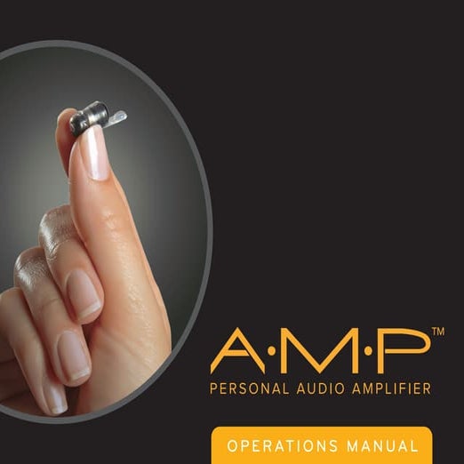 AMP operations manual | PDF