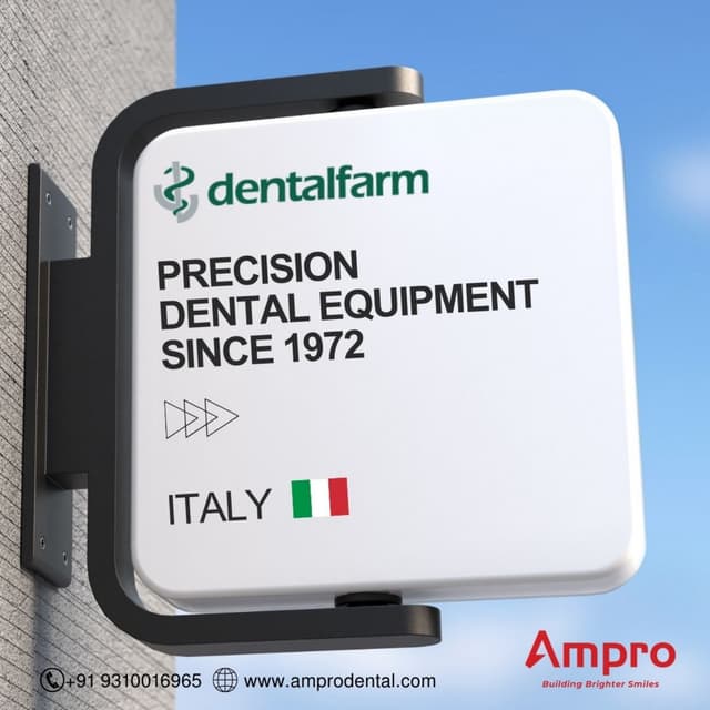 Ampro x Dentalfarm Bringing world-class precision dental equipment from ...