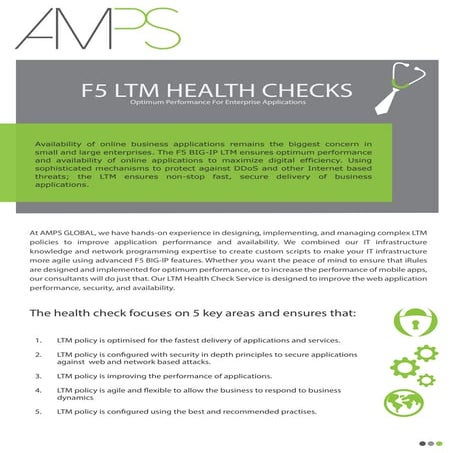 F5 LTM HEALTH CHECKS | PDF