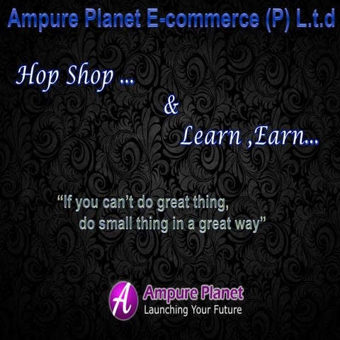 Ampure planet e commerce ( p) ltd | PPT