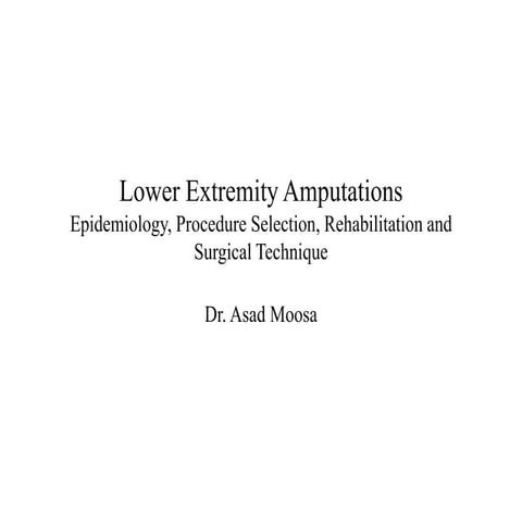 Amputations pdf | PDF