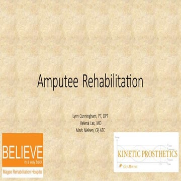 Amputee-Rehabupper and lower extremity prosthetic prescription .pptx