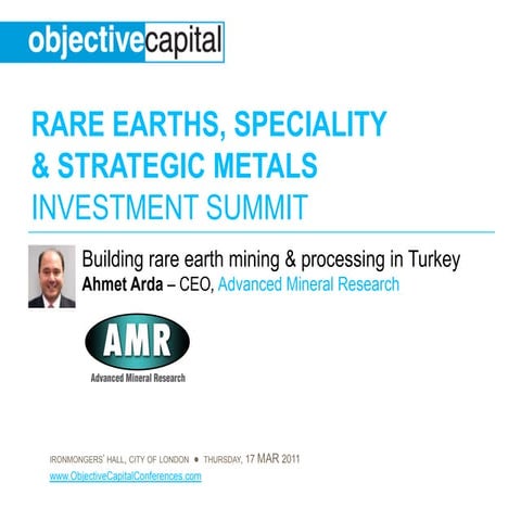Building rare earth mining & processing in Turkey | PDF