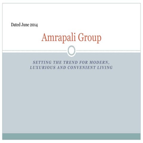 Amrapali Group | PPTX