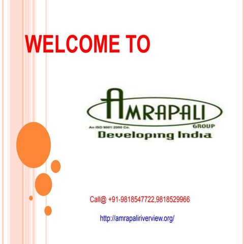 Amrapali riverview location | PPTX