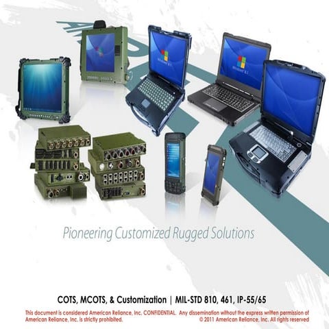 AMREL - Cots, MCots, and Customization | PDF