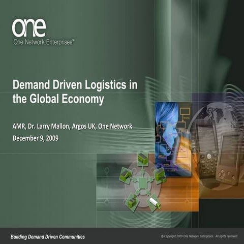 Demand Driven Logistics in the Global Economy | PPT