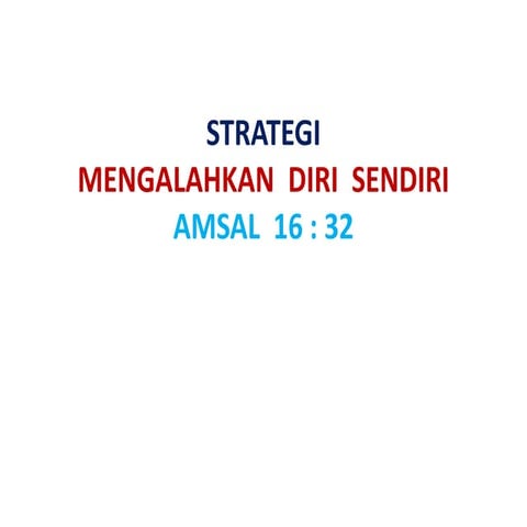 Amsal 16 | PPTX