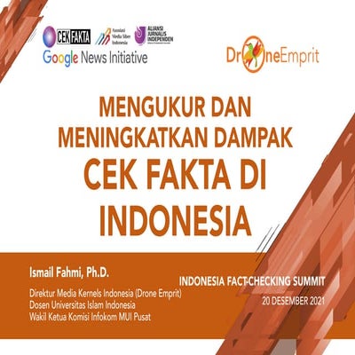 Mengukur dan Meningkatkan Dampak Cek Fakta di Indonesia | PDF