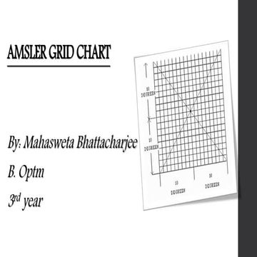 Amsler grid chart | PPTX