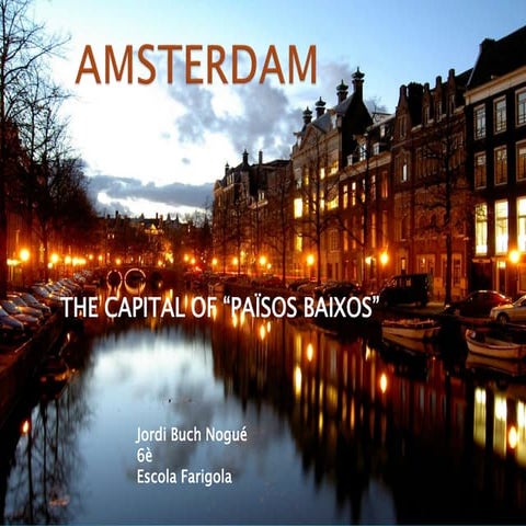 Amsterdam Jordi | PPTX