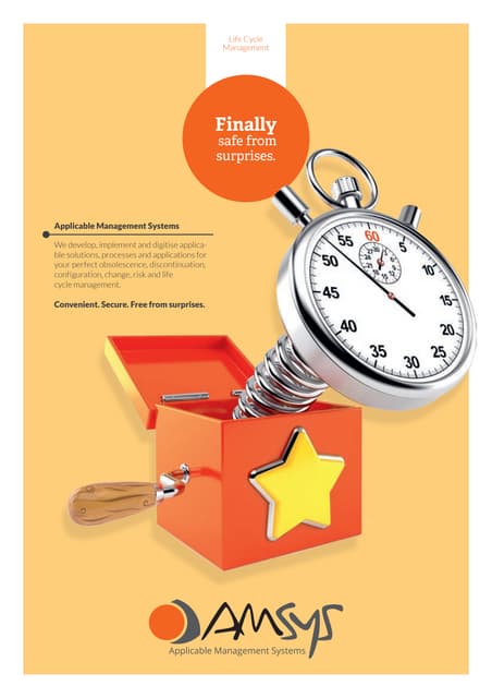 AMSYS Life Cycle Management (LCM) Client - Obsolescence Management ...