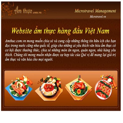 Amthuc profile | DOC