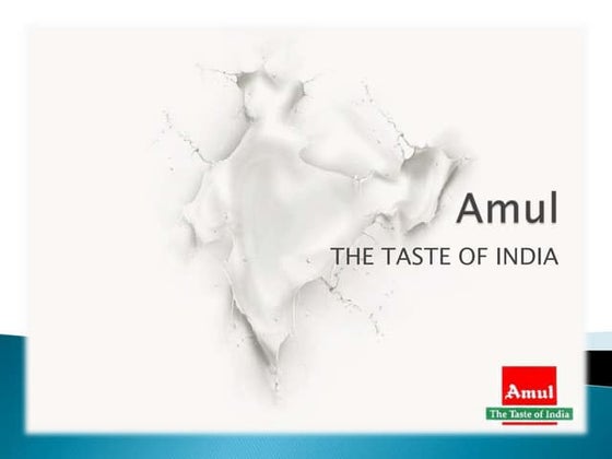 Product line of AMUL | PPTX