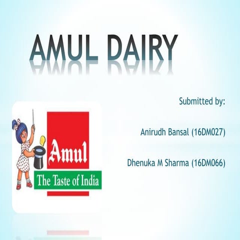 Amul | PPTX