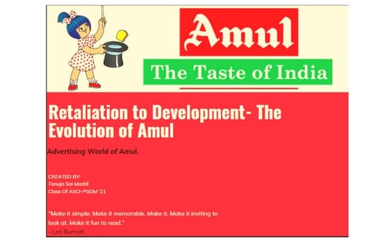 The Amul Girl | PPTX | Advertising Industry | Industries