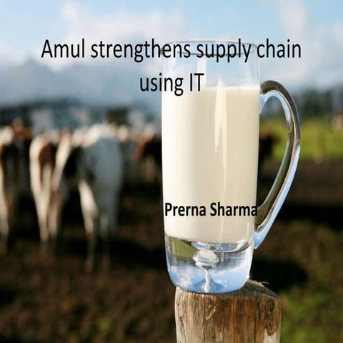 Amul case study | PPTX