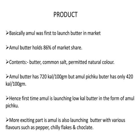 AMUL BUTTER PROJECT FILE | DOCX