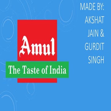 AMUL ppt | PPTX