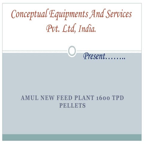 Amul Feed Plant | PPSX