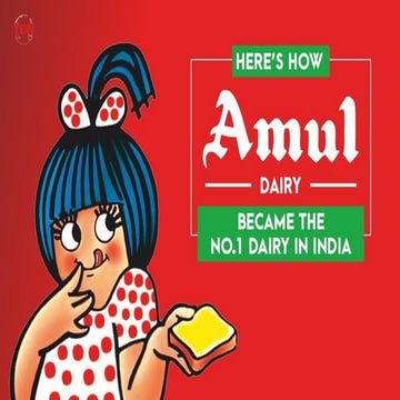 AMUL brand presentation for digital marketing | PPTX