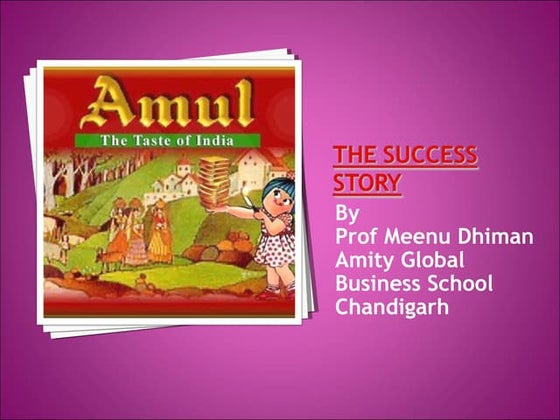 Amul case study | PPTX