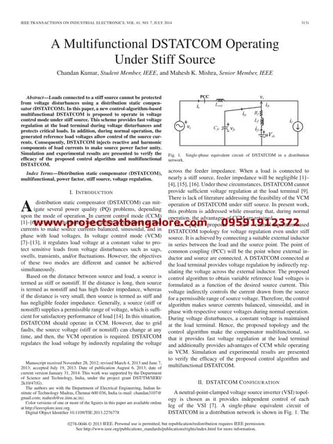 Instantaneous current sharing control strategy for parallel operation of ups modules using ...