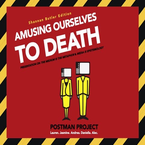 Amusing Ourselves to Death | PDF