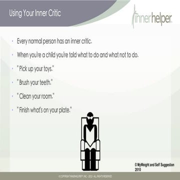 Using Your Inner Critic | PDF
