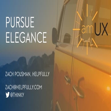 Pursuing Elegance - Introduction to Elegance in Digital Product Design ...