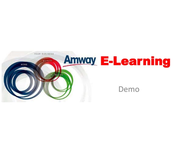 Amway business plan | PPSX