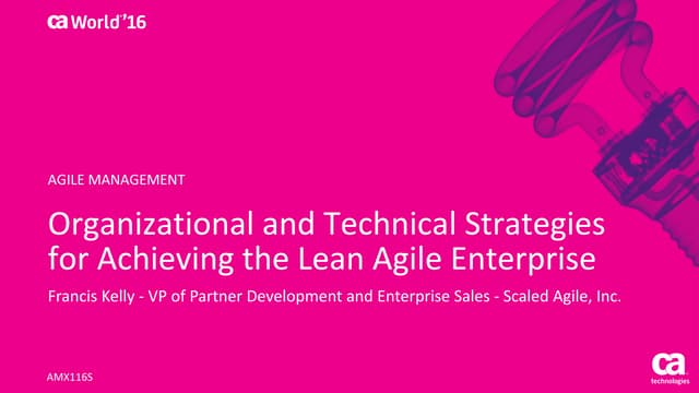 An Enterprise Agile Transformation: Lessons Learned at Unum - Miljan ...