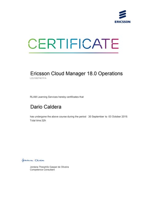 Ericsson Cloud System Overview | PDF