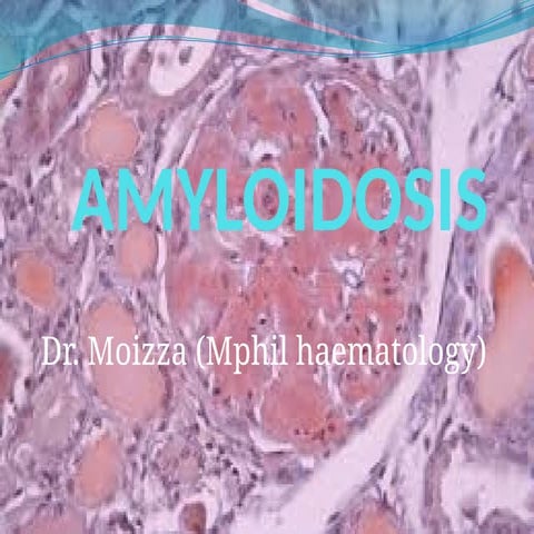 AMYLOIDOSIS diagnosis in laboratory.pptx