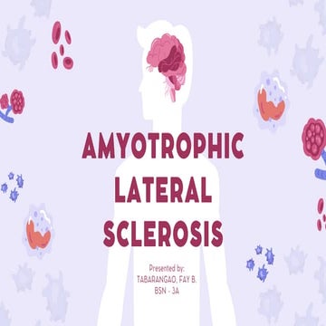 Amyotrophic Lateral Sclerosis Disease Pdf Pdf