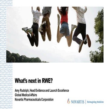 What's Next in RWE_Amy Rudolph_Novartis_mHealth Israel | PPT