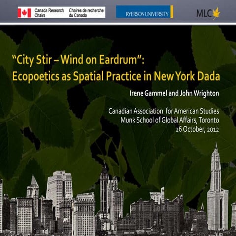 Ecopoetics | PPT