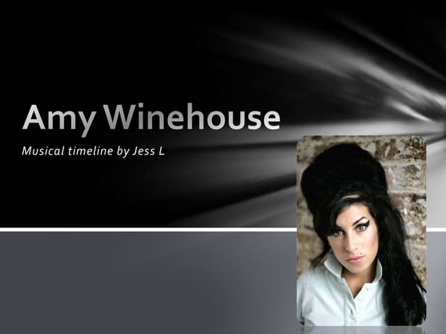 Amy winehouse | PPTX
