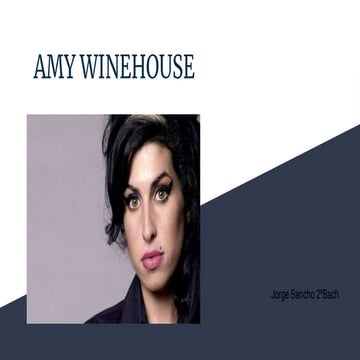 Amy winehouse | PPTX