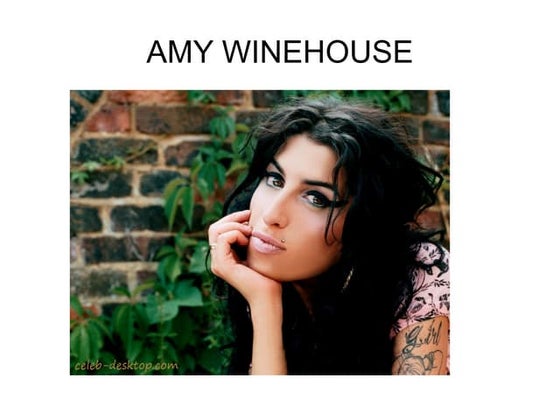 Amy Winehouse | PPTX