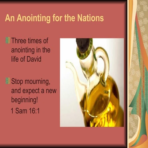 An Annointing For The Nations | PPT