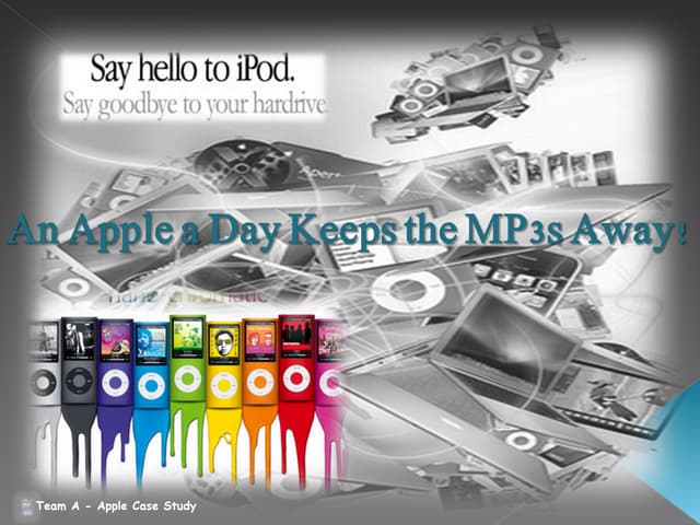 Apple case study presentation dinesh