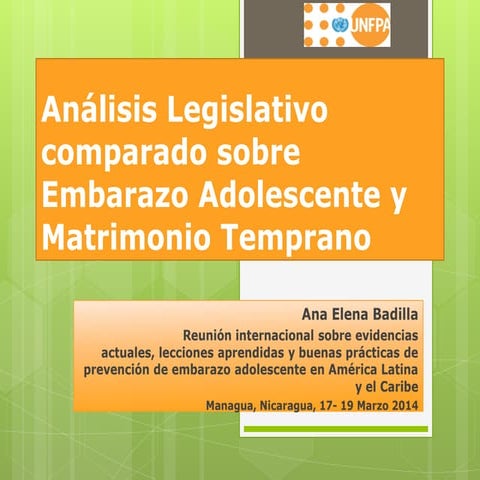 Embarazo En La Adloscencia | PPT