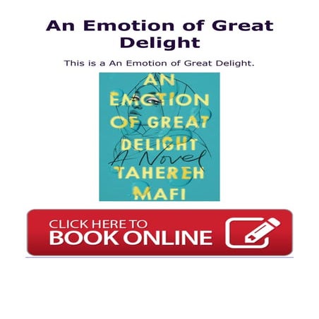 undefined An Emotion of Great Delight | PDF