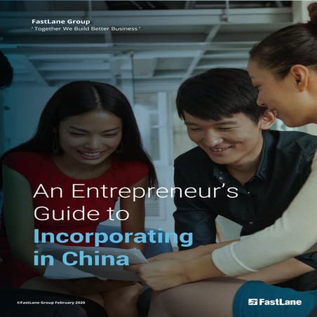 An Entrepreneur’s Guide to Incorporating in China | PDF