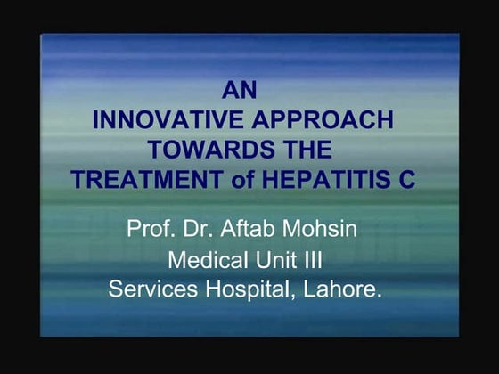 Management of Hepatitis C with Natural and Synthetic Medicine | PPT