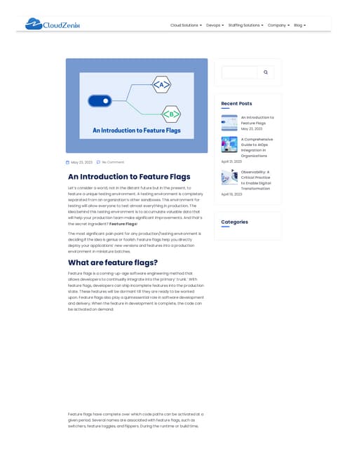 Using feature flags in an ASP.NET Core app on Azure | PPTX